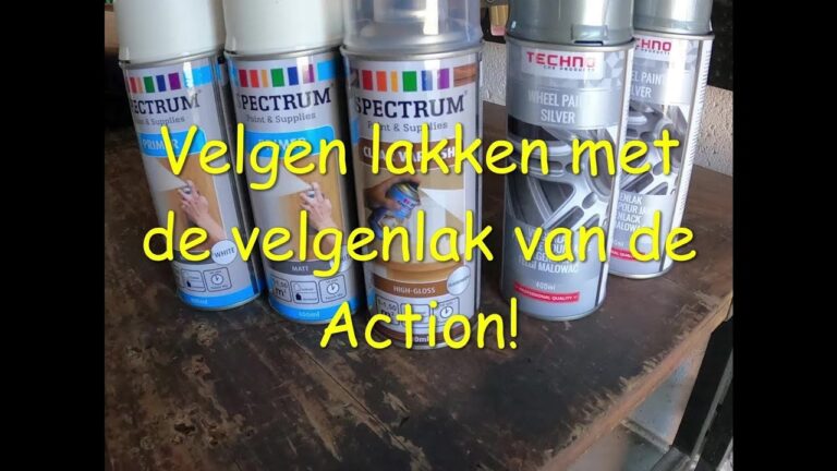 Velgen Schuren en Spuiten: Een Complete Gids | Verf Briljant